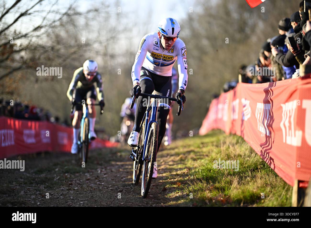 Belgian Toon Aerts pictured in action during the men's elite race of ...