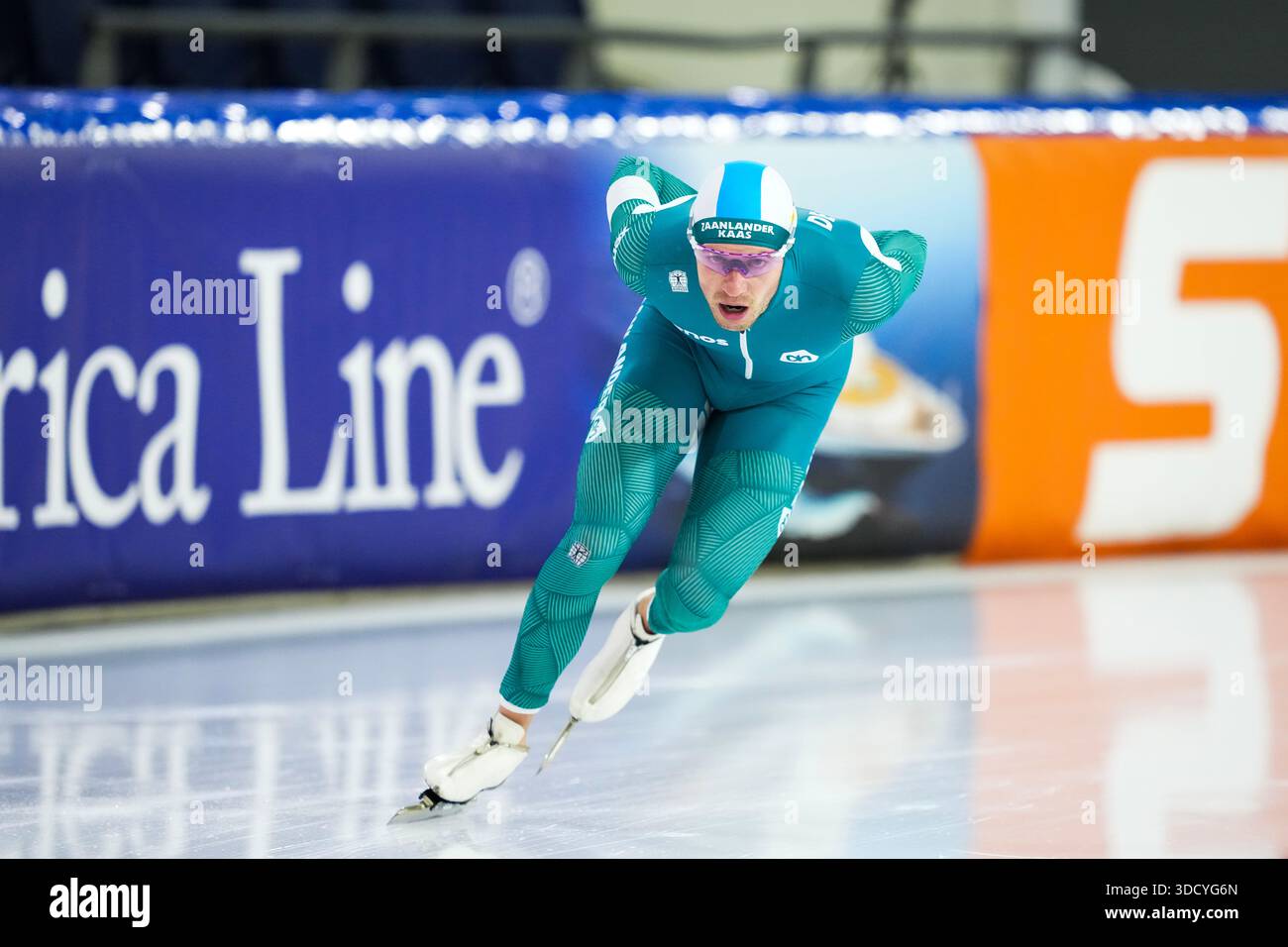 HEERENVEEN, NETHERLANDS - DECEMBER 26: Tjerk de Boer of Team AH ...