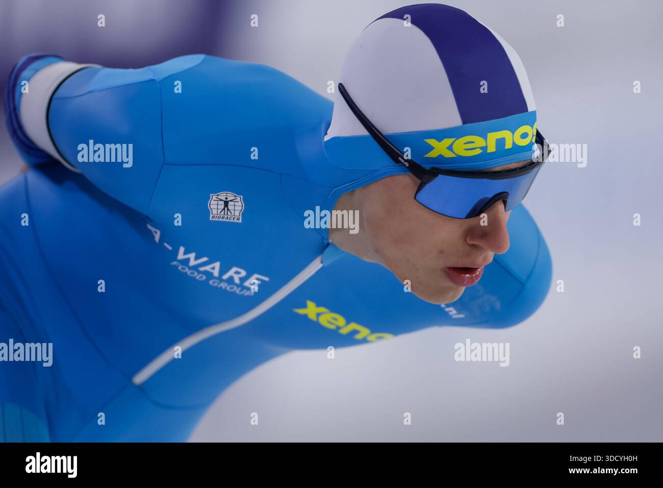 Wisse Slendebroek of the Netherlands competing on the Men’s 5000m on ...