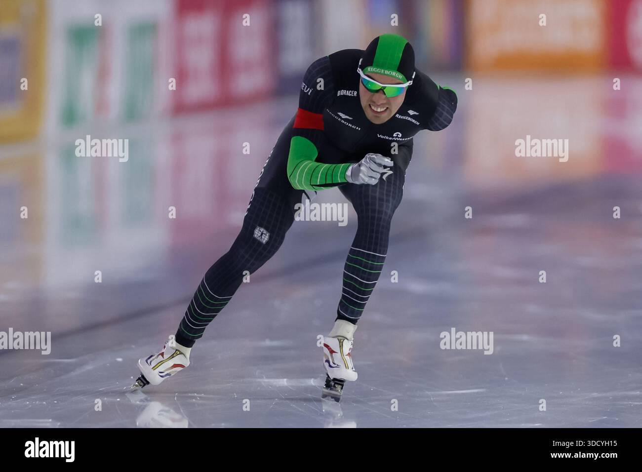 Patrick Roest of the Netherlands competing on the Men’s 5000m on Day 1 ...