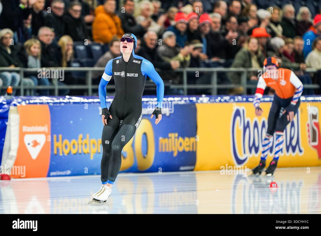 HEERENVEEN, NETHERLANDS - DECEMBER 26: Ede Kortlever of Team TalentNED ...
