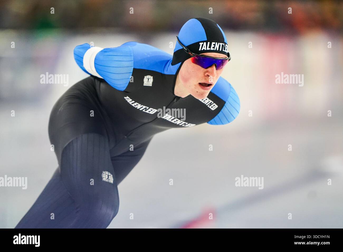 HEERENVEEN, NETHERLANDS - DECEMBER 26: Ede Kortlever of Team TalentNED ...