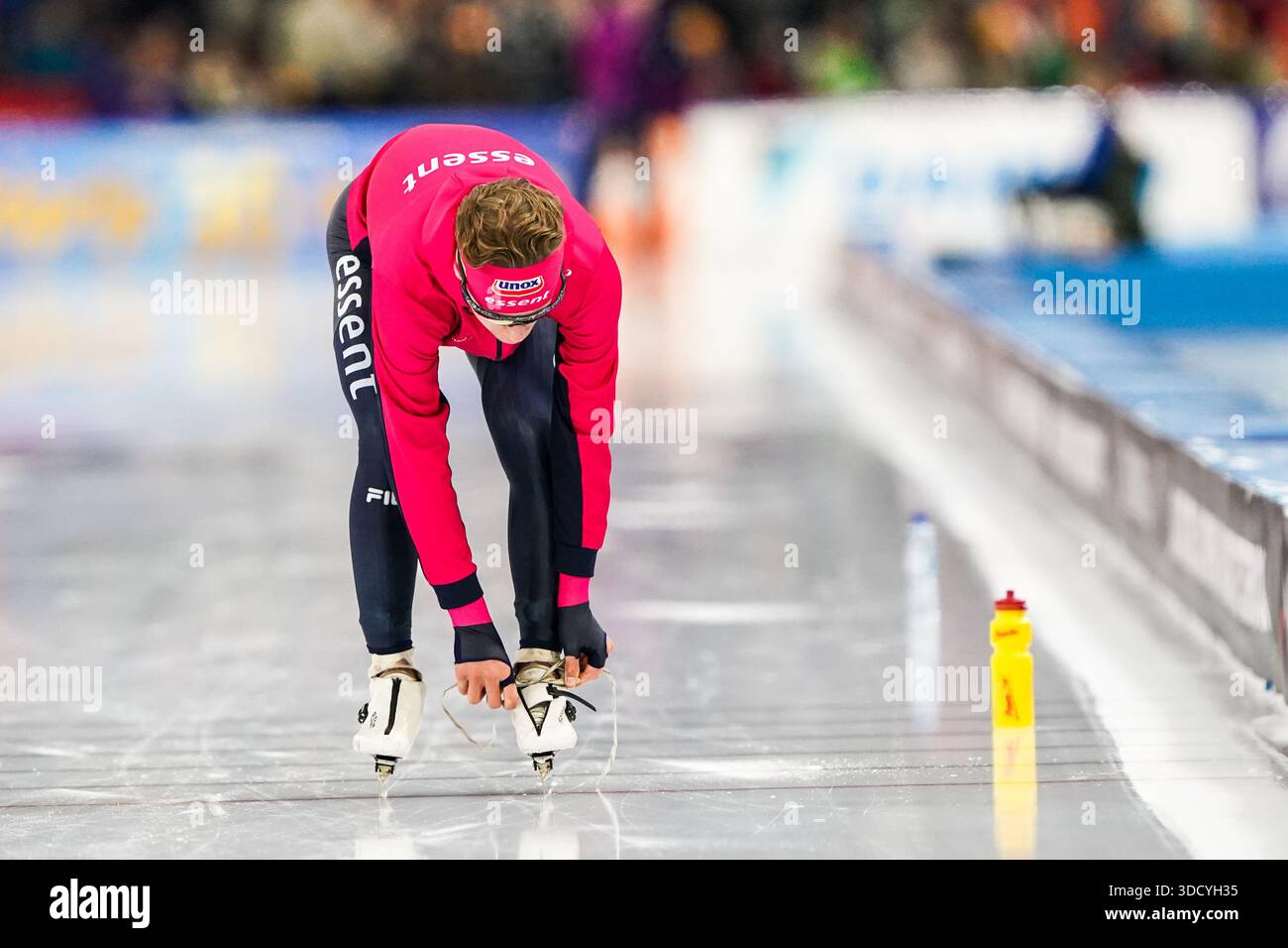 HEERENVEEN, NETHERLANDS - DECEMBER 26: Remco Stam of Team Essent during ...