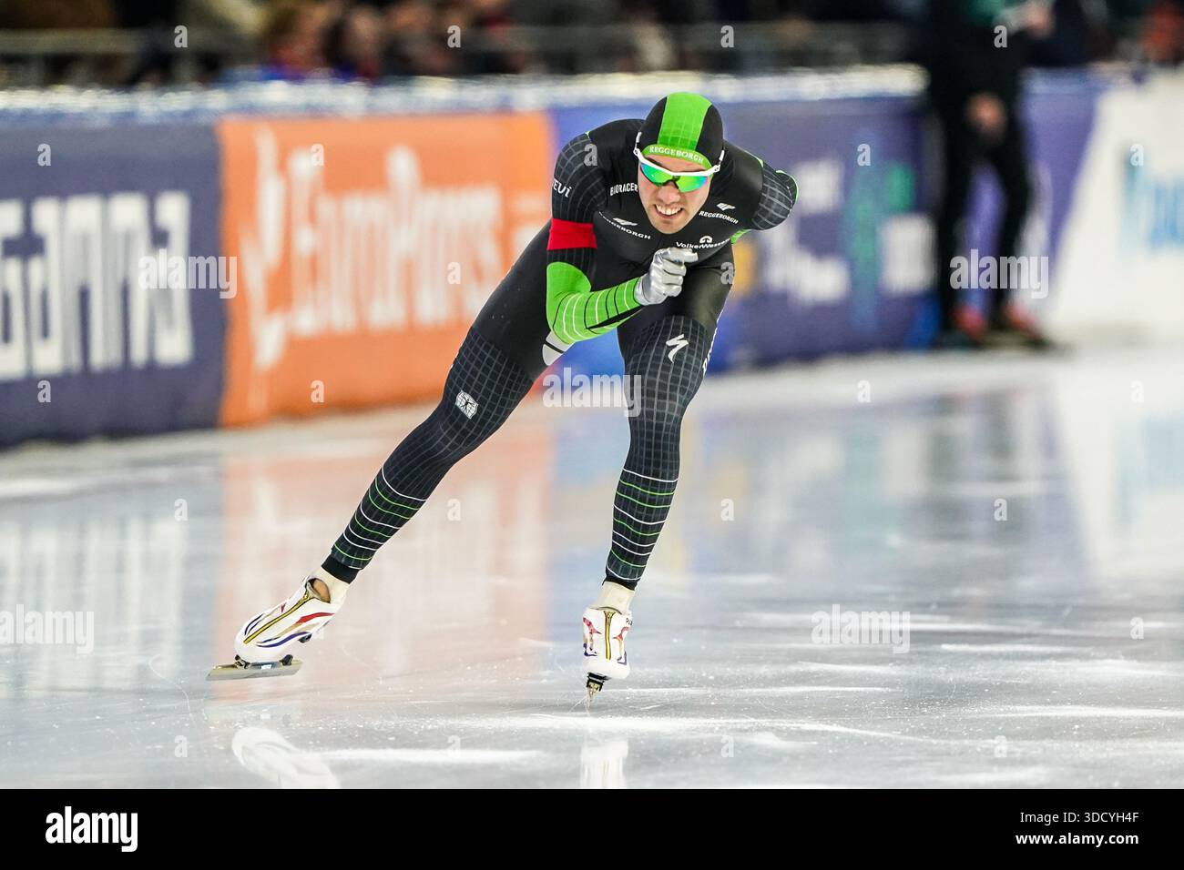 HEERENVEEN, NETHERLANDS - DECEMBER 26: Patrick Roest of Team Reggeborgh ...