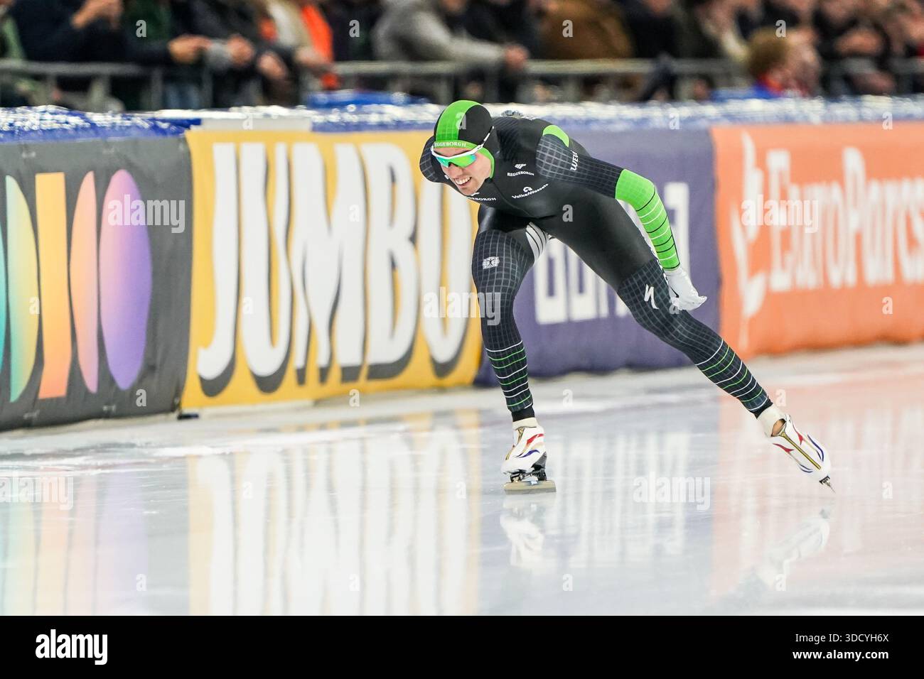 HEERENVEEN, NETHERLANDS - DECEMBER 26: Patrick Roest of Team Reggeborgh ...