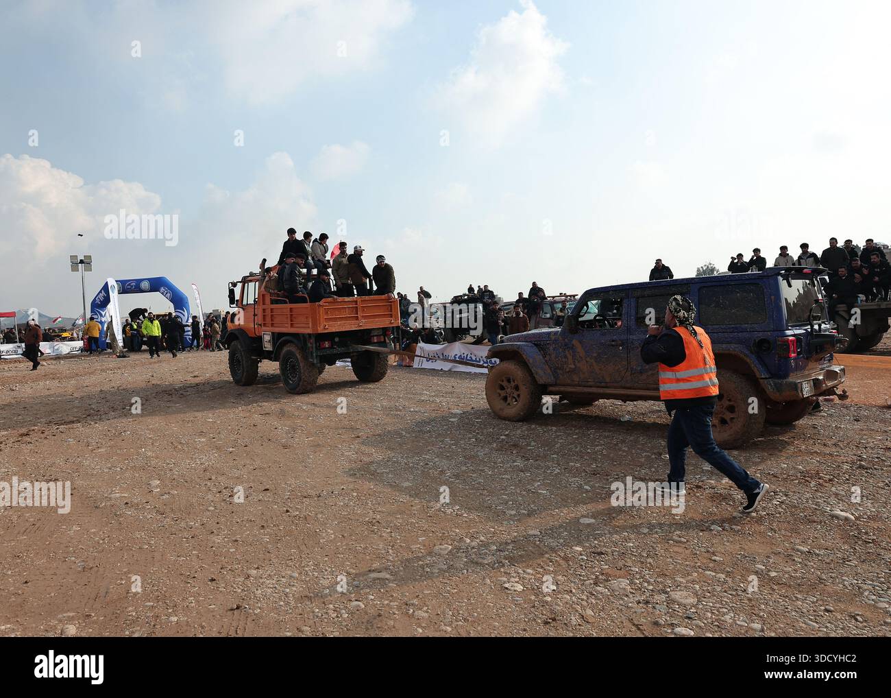 ERBIL, KURDISTAN REGION, IRAQ a thunderous display of automotive might ...