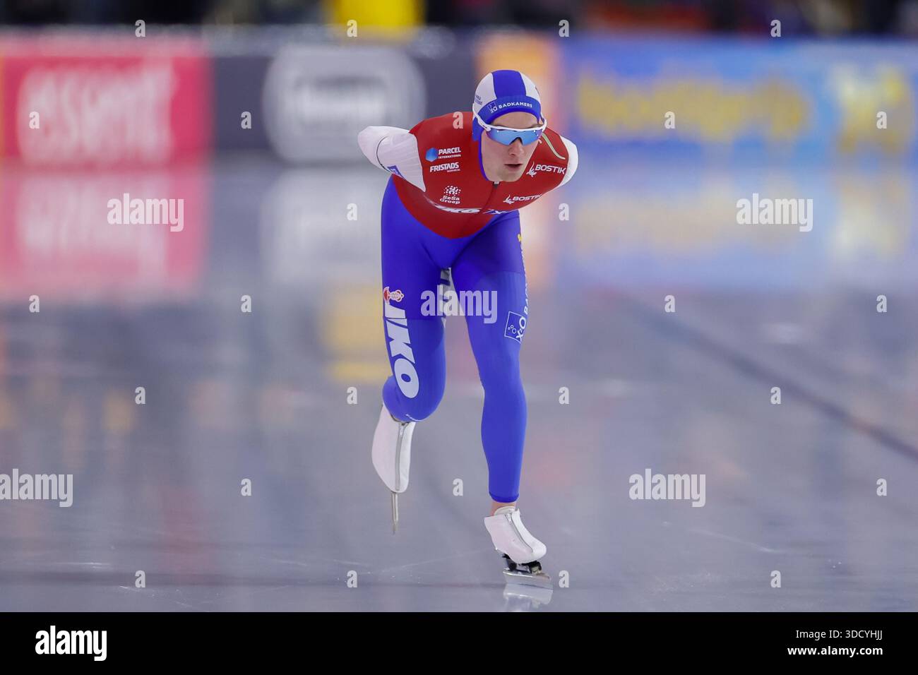 Stijn van de Bunt of the Netherlands competing on the Men’s 5000m on ...