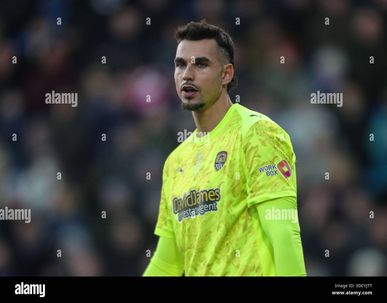 Notts County goalkeeper Kelle Roos during the Sky Bet League 2 match ...