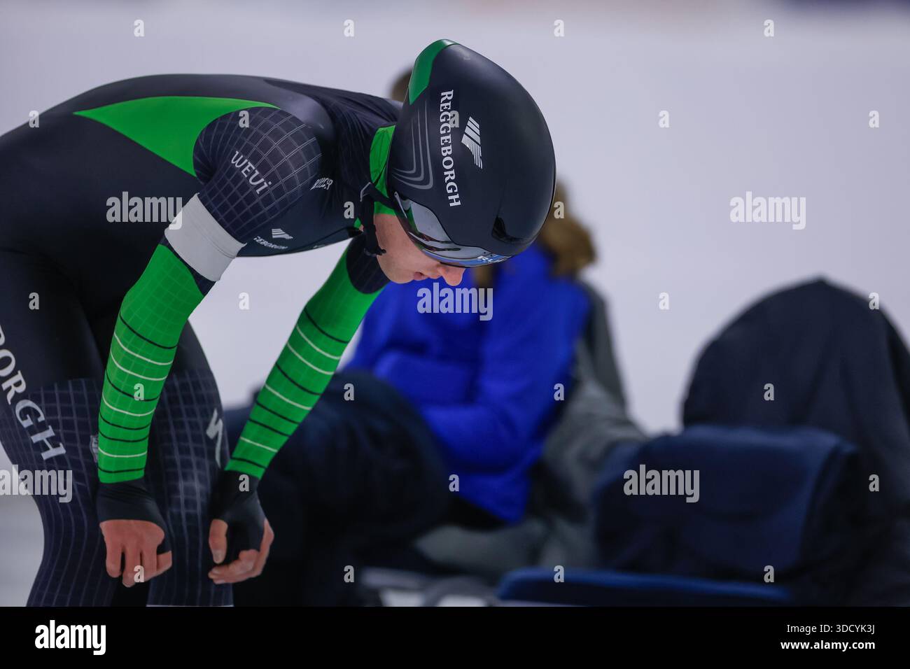 Jasper Krommenhoek of the Netherlands competing on the Men’s 5000m on ...