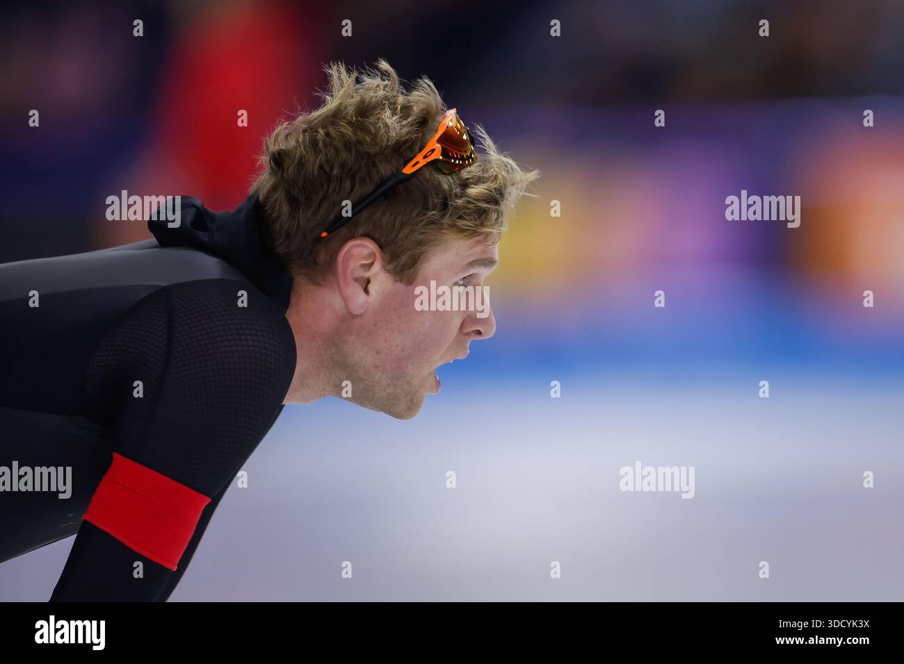 Marwin Talsma of the Netherlands competing on the Men’s 5000m on Day 1 ...