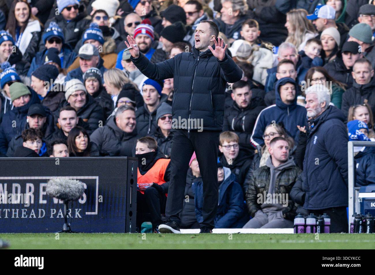 26th December 2025; St Andrews, Birmingham, West Midlands, England; EFL ...