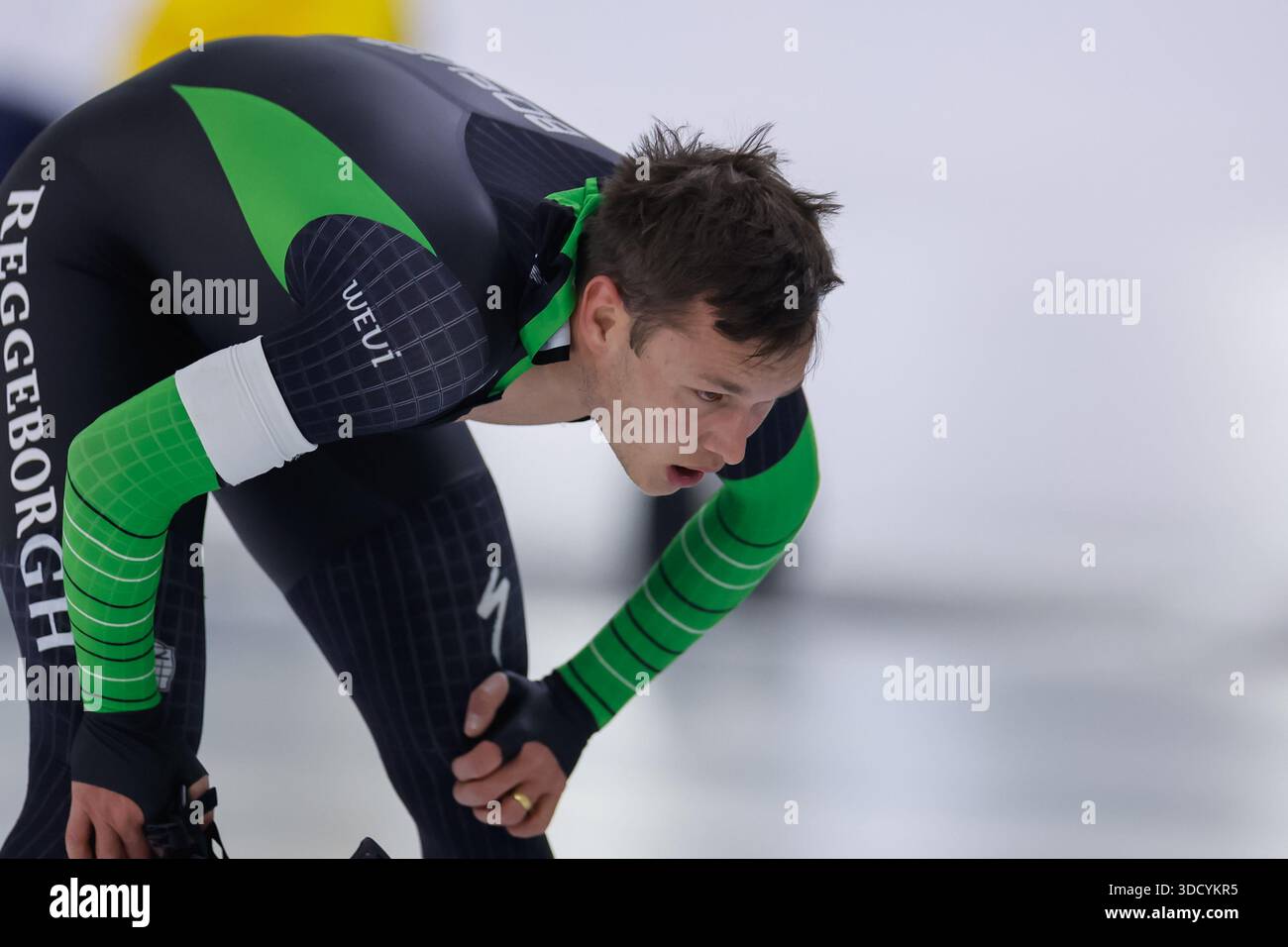 Marcel Bosker of the Netherlands competing on the Men’s 5000m on Day 1 ...