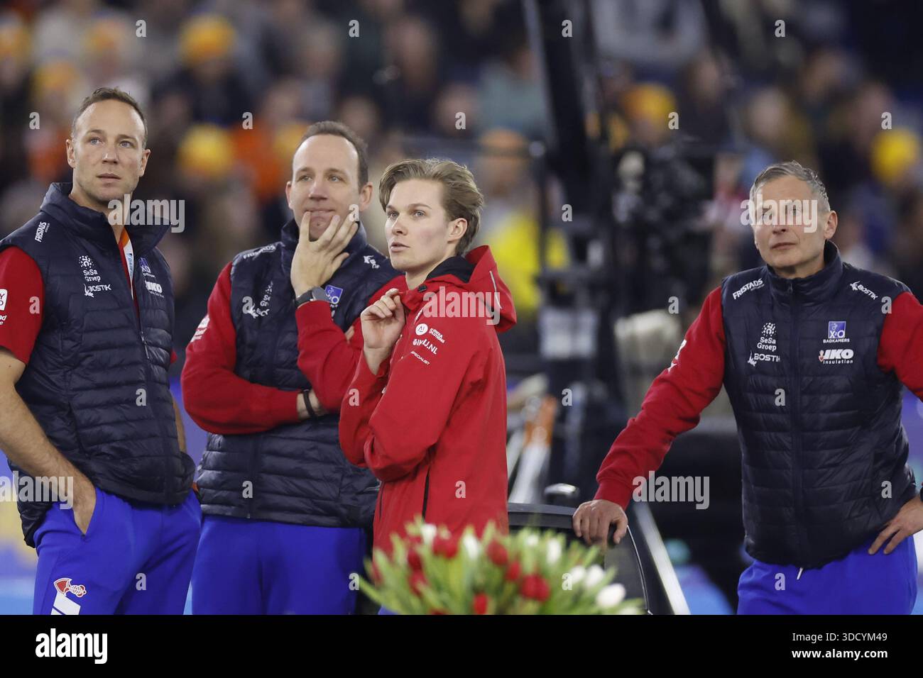 Stijn van de Bunt of the Netherlands competing on the Men’s 5000m on ...