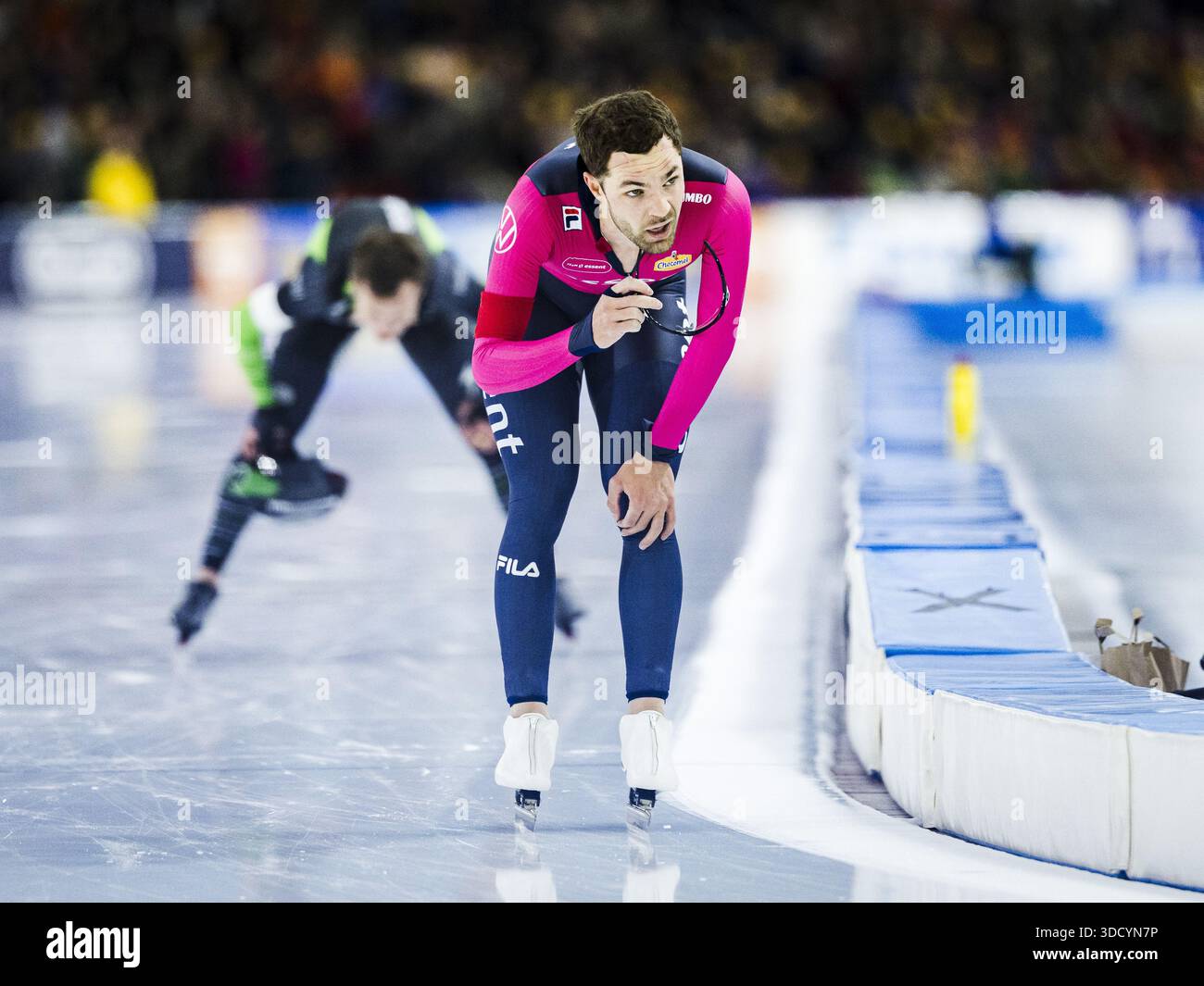 HEERENVEEN - Chris Huizinga after the men's 5000m on the first day of ...