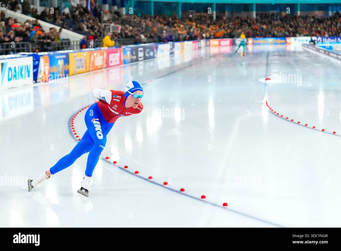 HEERENVEEN, NETHERLANDS - DECEMBER 26: Stijn van de Bunt of Team IKO ...