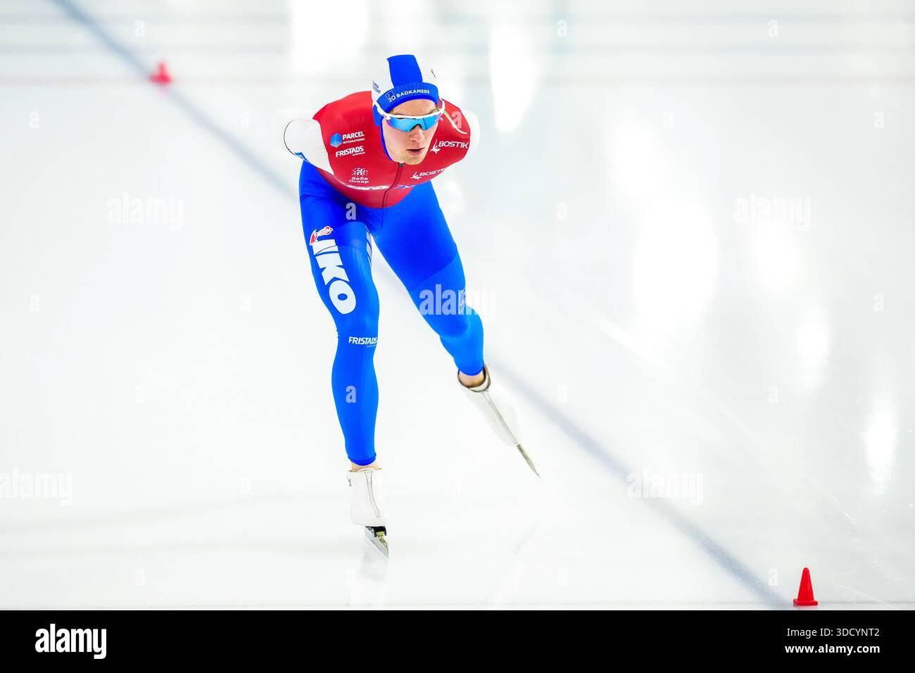 HEERENVEEN, NETHERLANDS - DECEMBER 26: Stijn van de Bunt of Team IKO ...