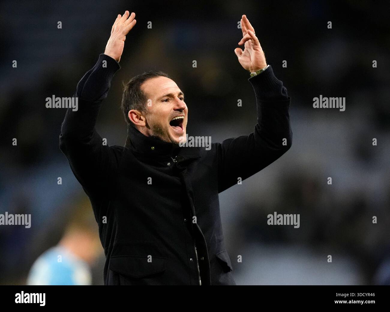 Coventry City head coach Frank Lampard celebrates after the Sky Bet ...