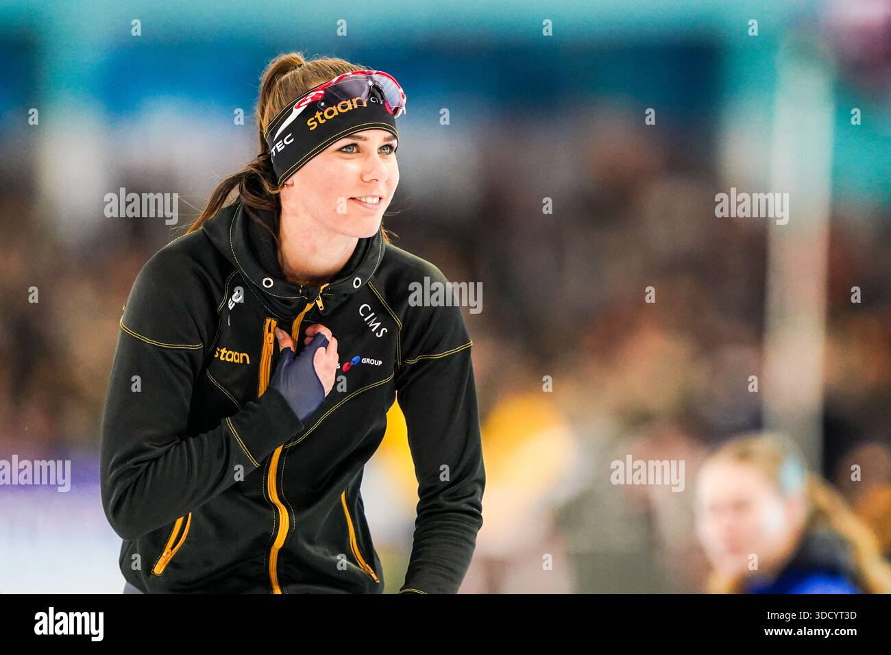 HEERENVEEN, NETHERLANDS - DECEMBER 26: Anna Boersma of Team Staan - CTS ...