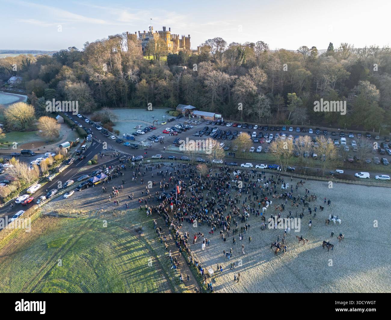 Belvoir castle uk december hi-res stock photography and images - Alamy