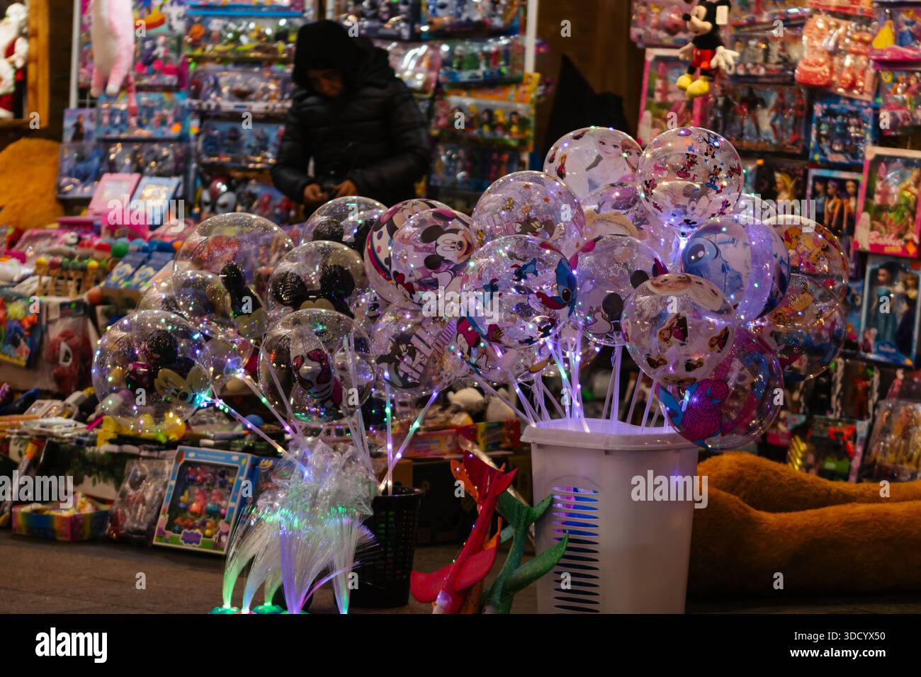 Targoviste christmas market decorated hi-res stock photography and ...