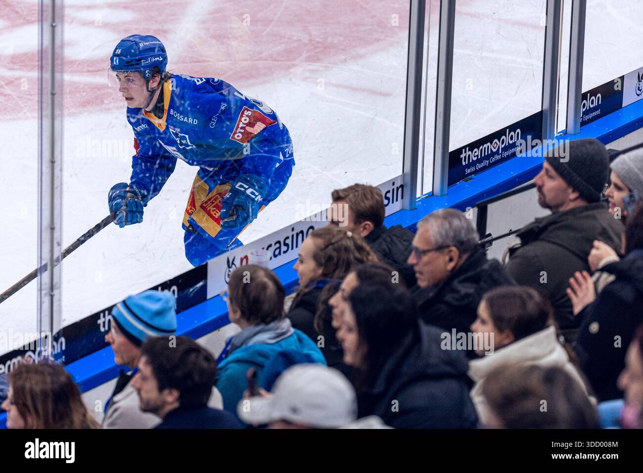 Colin Lindemann #95 (EV Zug) - December 23, 2025 - National League ...