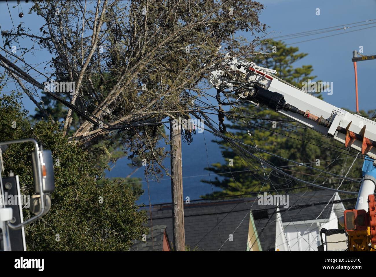 December 26, 2025: Crews repair down power lines after Northern ...