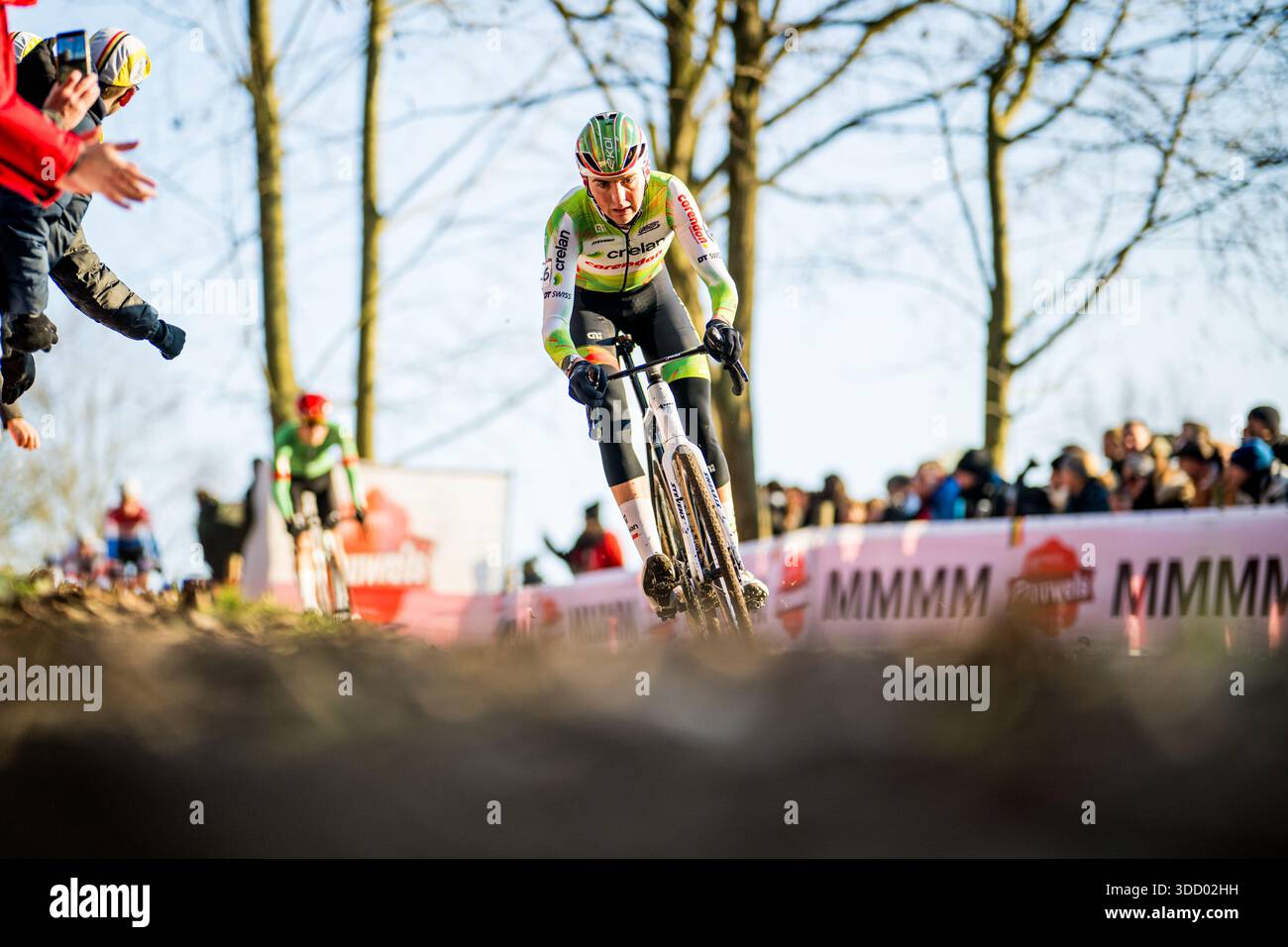 Belgian Emiel Verstrynge pictured in action during the men's elite race ...
