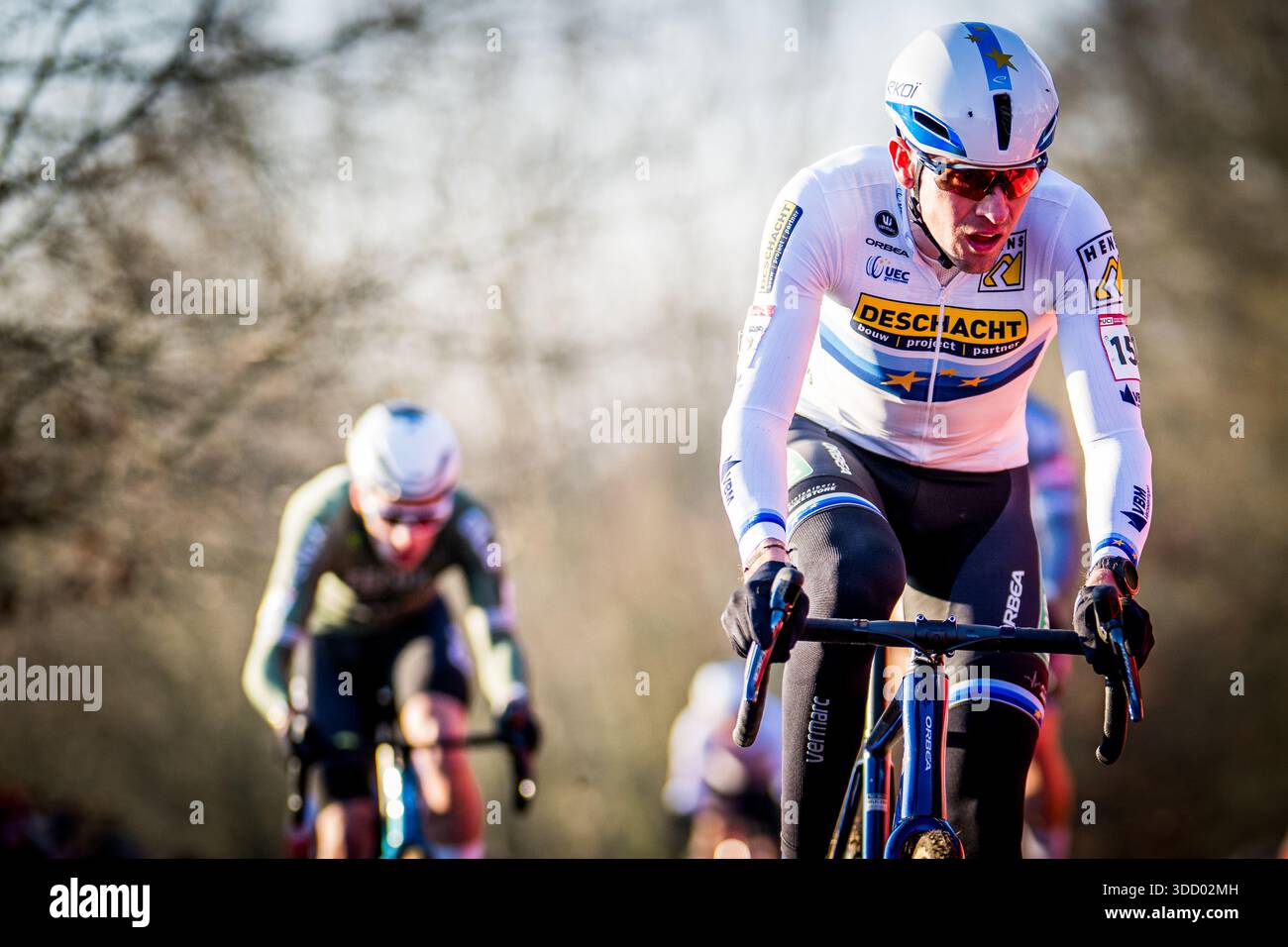 Belgian Toon Aerts pictured in action during the men's elite race of ...
