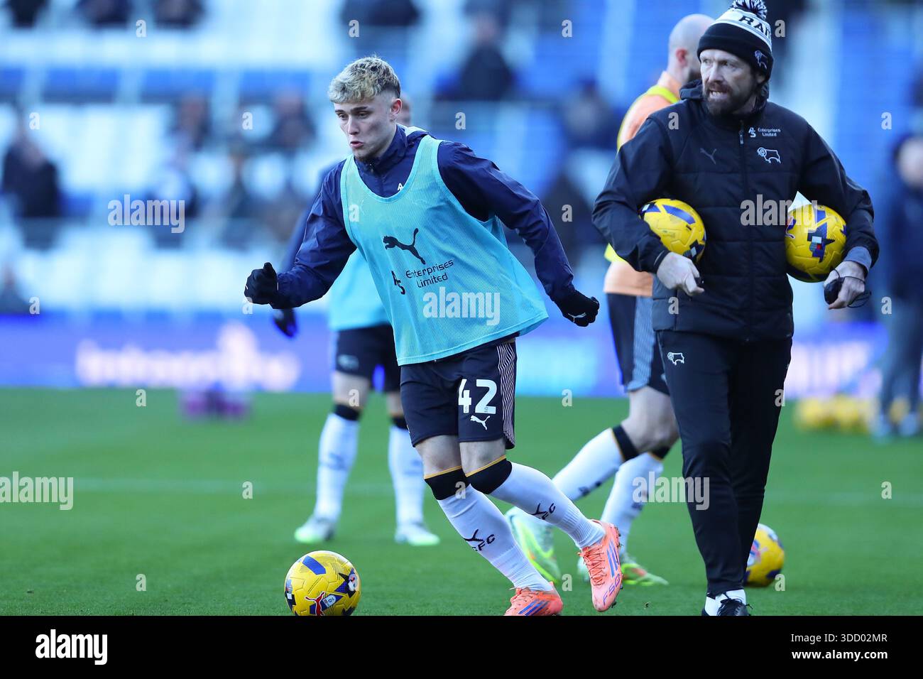 Birmingham, UK, 26th December 2025.Bobby Clark of Derby County the EFL ...