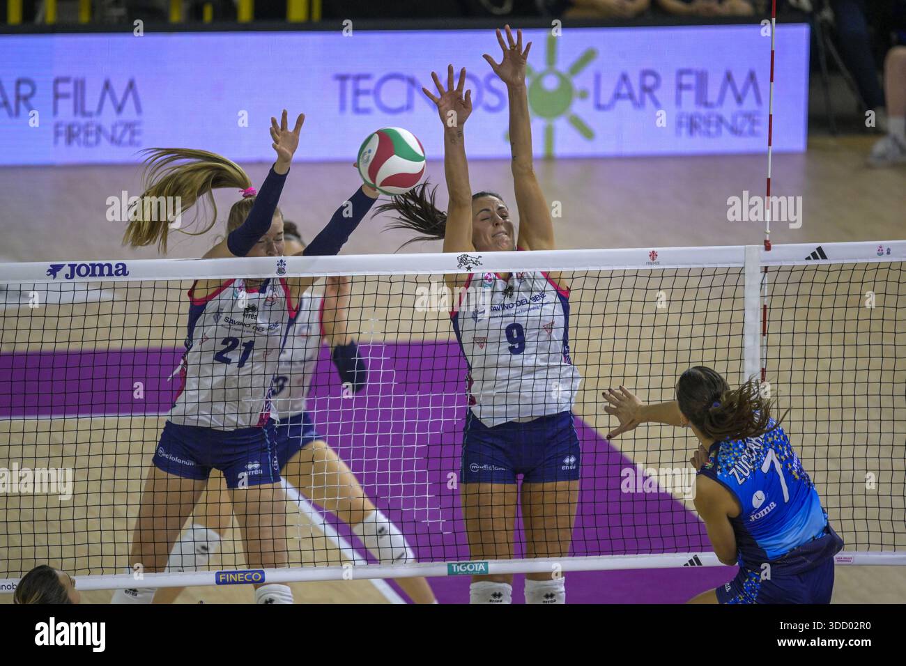 CAMILLA WEITZEL CATERINA BOSETTI during Il Bisonte Firenze vs Savino ...