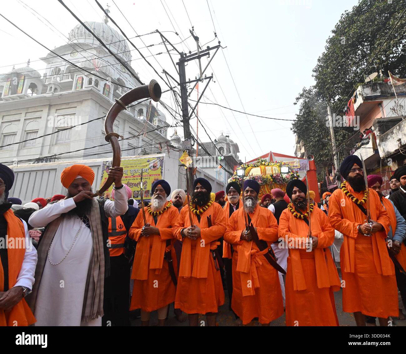 PATNA, INDIA - DECEMBER 26: Sikh community people taking out holy ...
