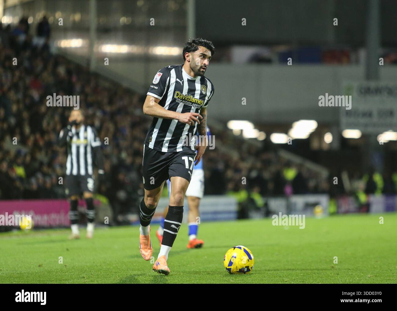 Maziar Kouhyar of Notts County in action during the Sky Bet League 2 ...