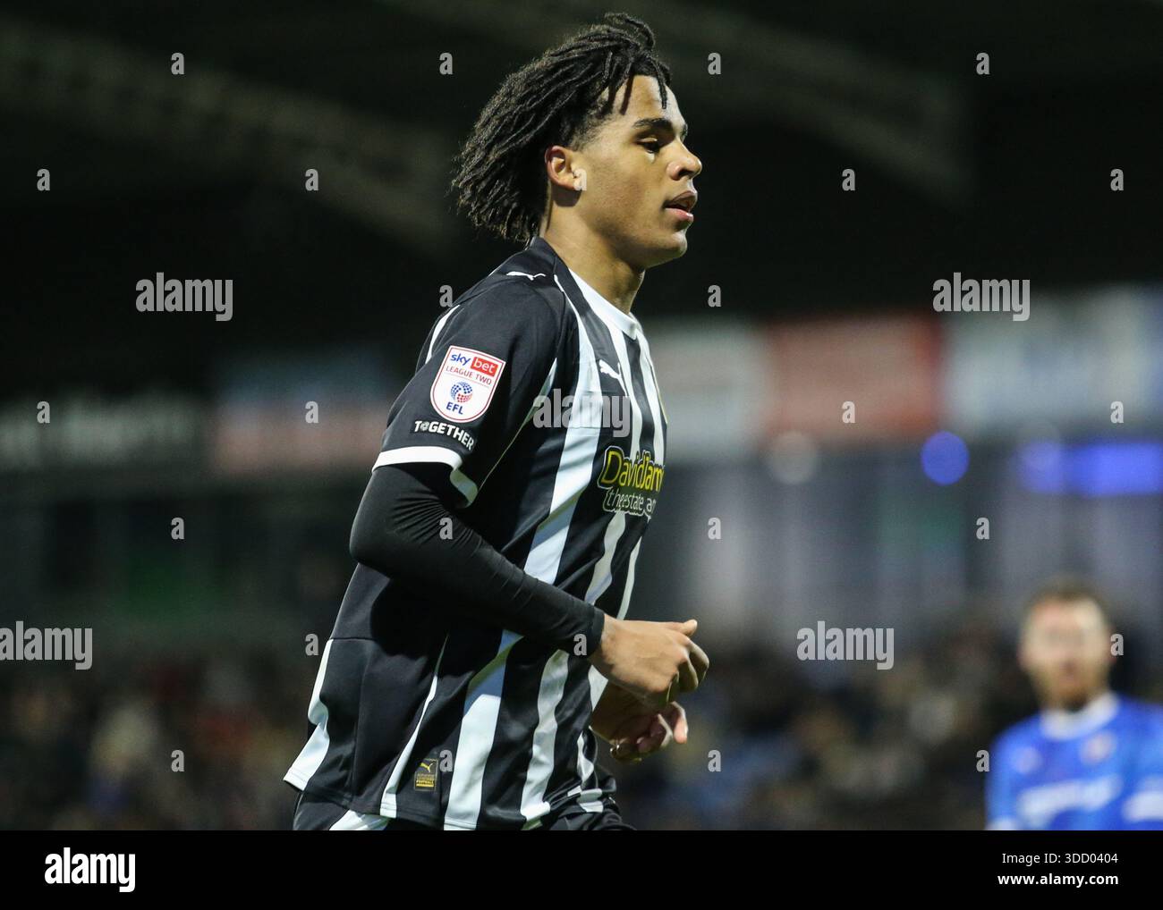 Tom Iorpenda of Notts County during the Sky Bet League 2 match ...