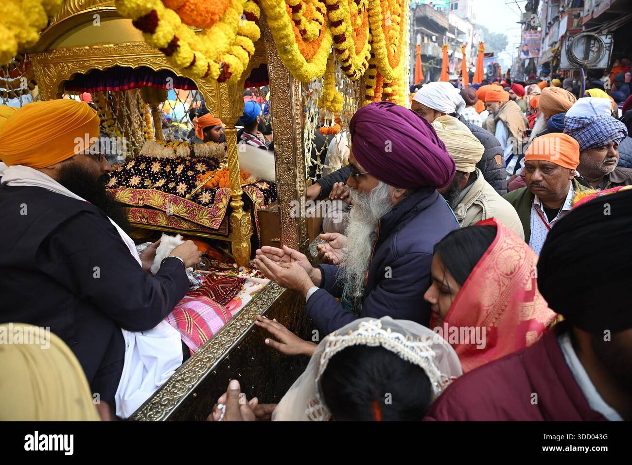PATNA, INDIA - DECEMBER 26: Sikh community people taking out holy ...