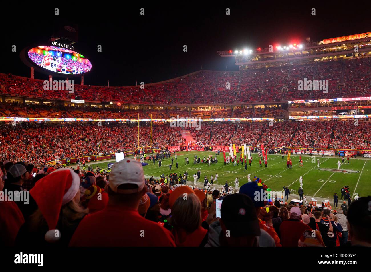 In this general view of GEHA Field at Arrowhead Stadium, the Kansas ...