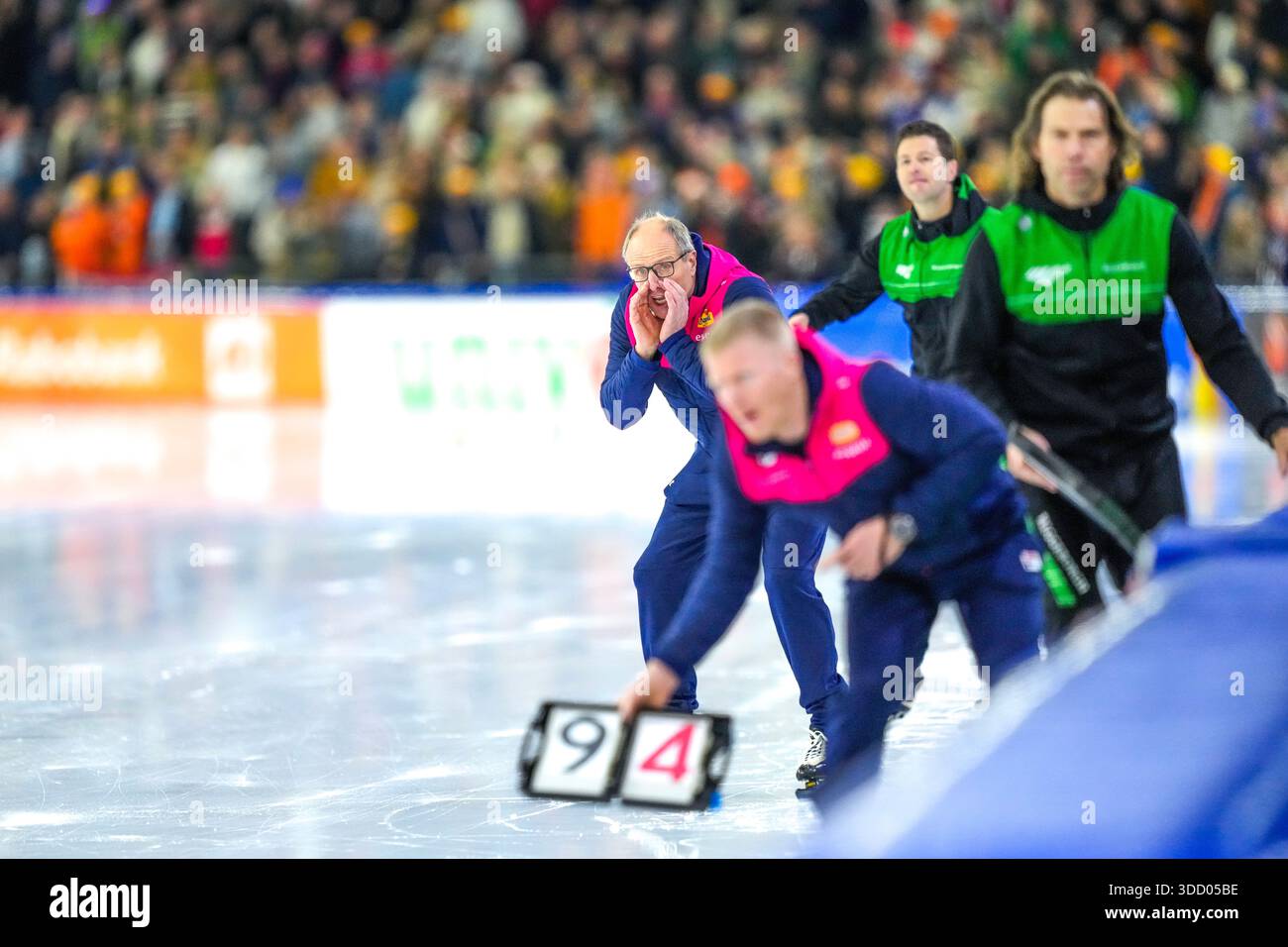 HEERENVEEN, NETHERLANDS - DECEMBER 26: Ben Jongejan, Jac Orie during ...