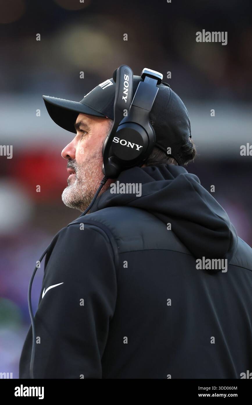 Cleveland Browns head coach Kevin Stefanski stands on the field during ...