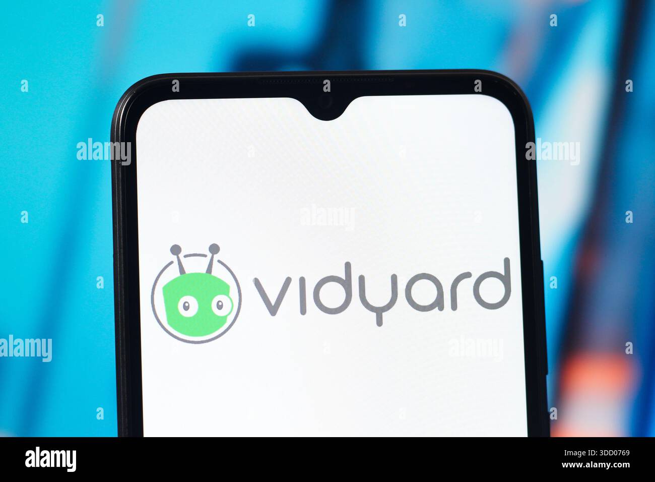December 26, 2025, Canada: In this photo illustration, the Vidyard logo ...