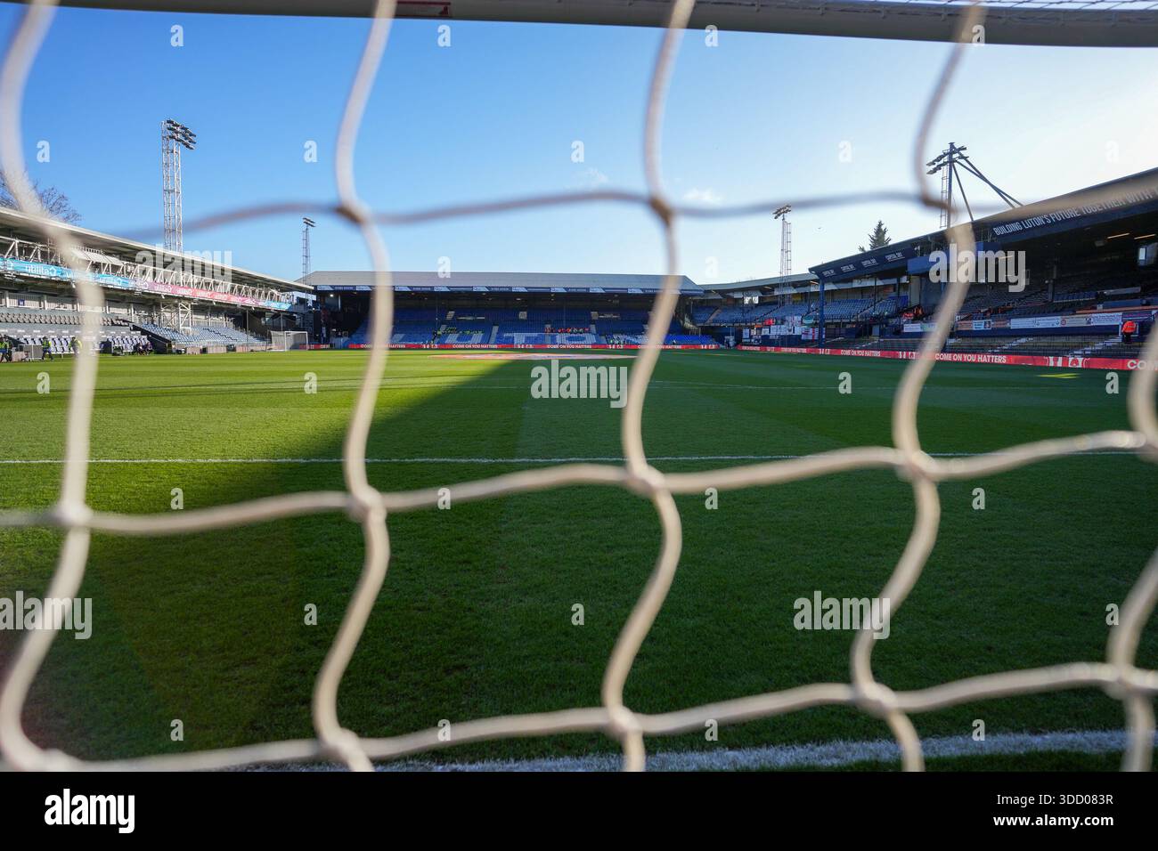 General view of Kenilworth Road, home of Luton Town, during the Sky Bet ...