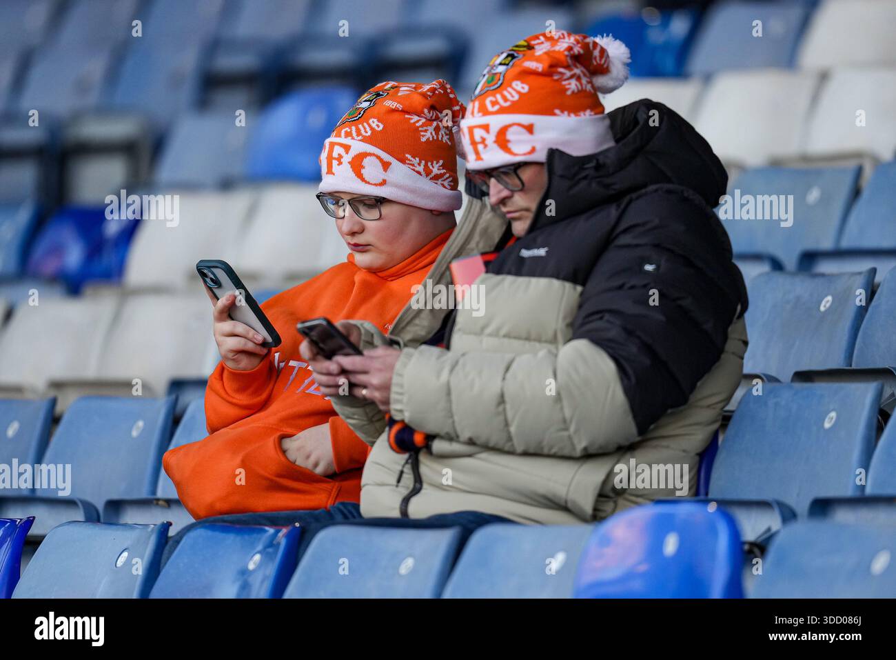 Luton Town supporters ahead of the Sky Bet League 1 match between Luton ...