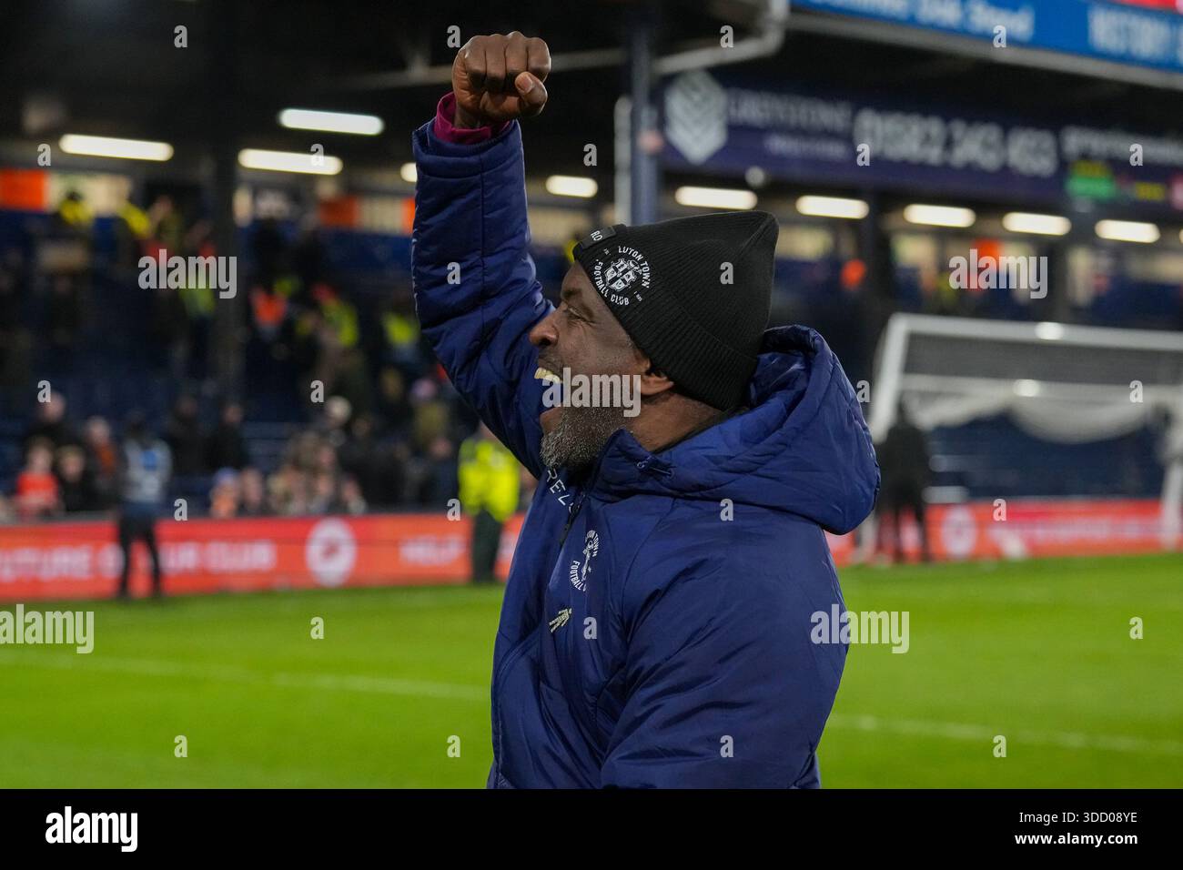Chris Powell (Assistant Manager) of Luton Town after the Sky Bet League ...