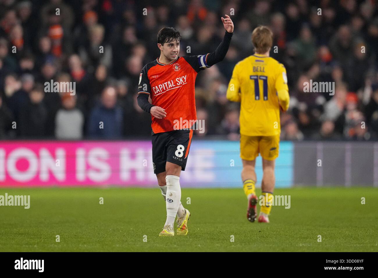 Liam Walsh (8) of Luton Town during the Sky Bet League 1 match between ...