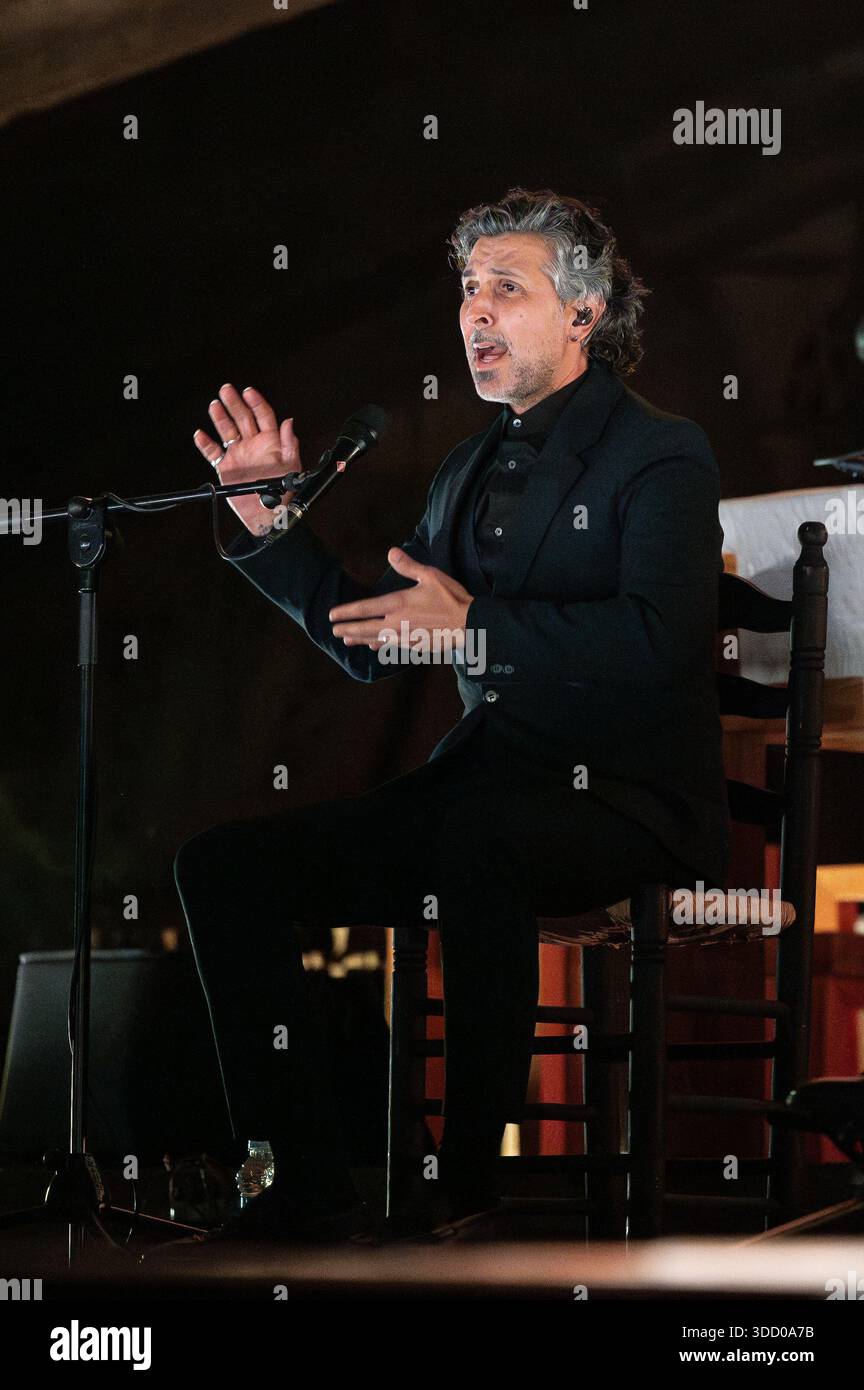 The singer Jose Arcángel Ramos, known as Arcangel, performs during the ...