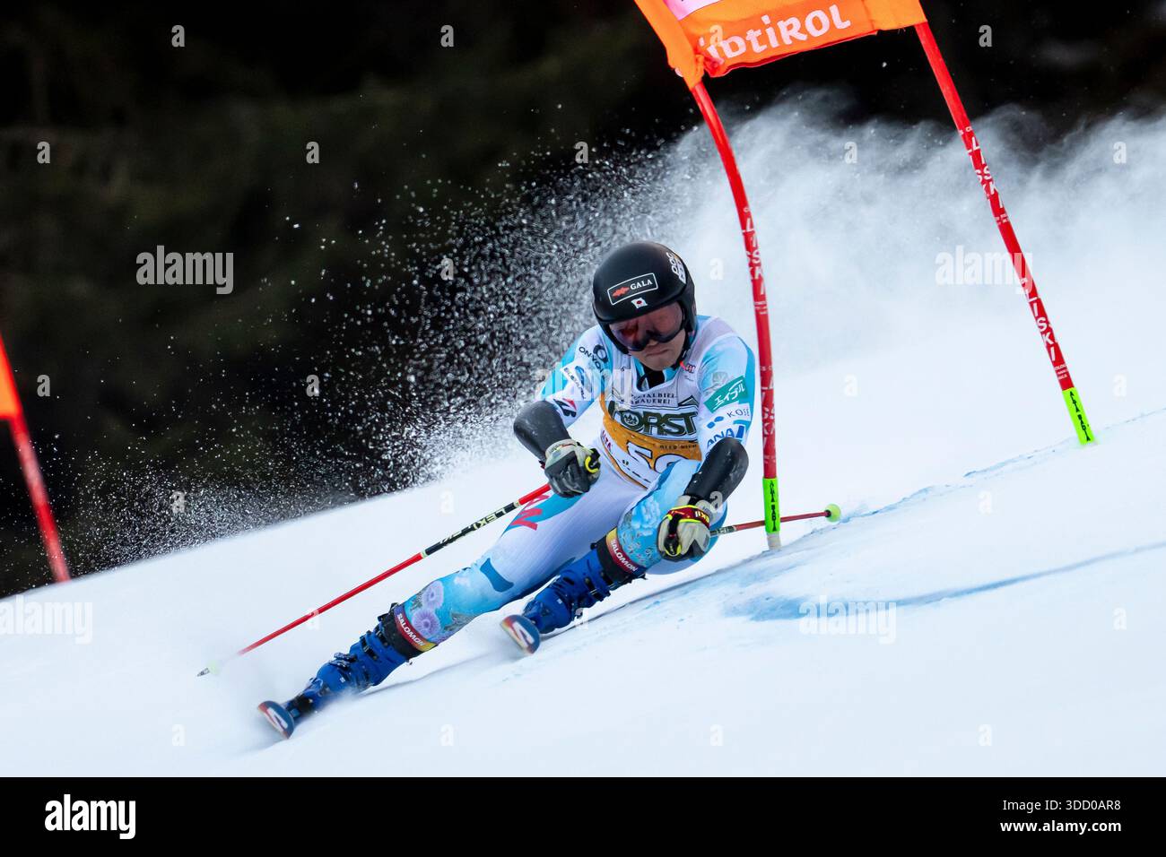Alta Badia, Italy, 21 December 2025. Hayata Wakatsuki (Japan) competing ...