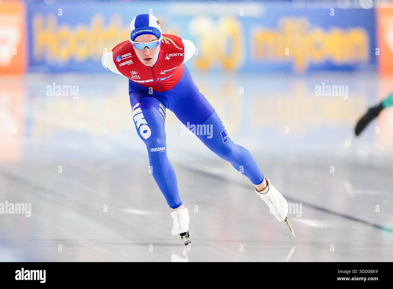 HEERENVEEN, NETHERLANDS - DECEMBER 26: Stijn van de Bunt of Team IKO ...