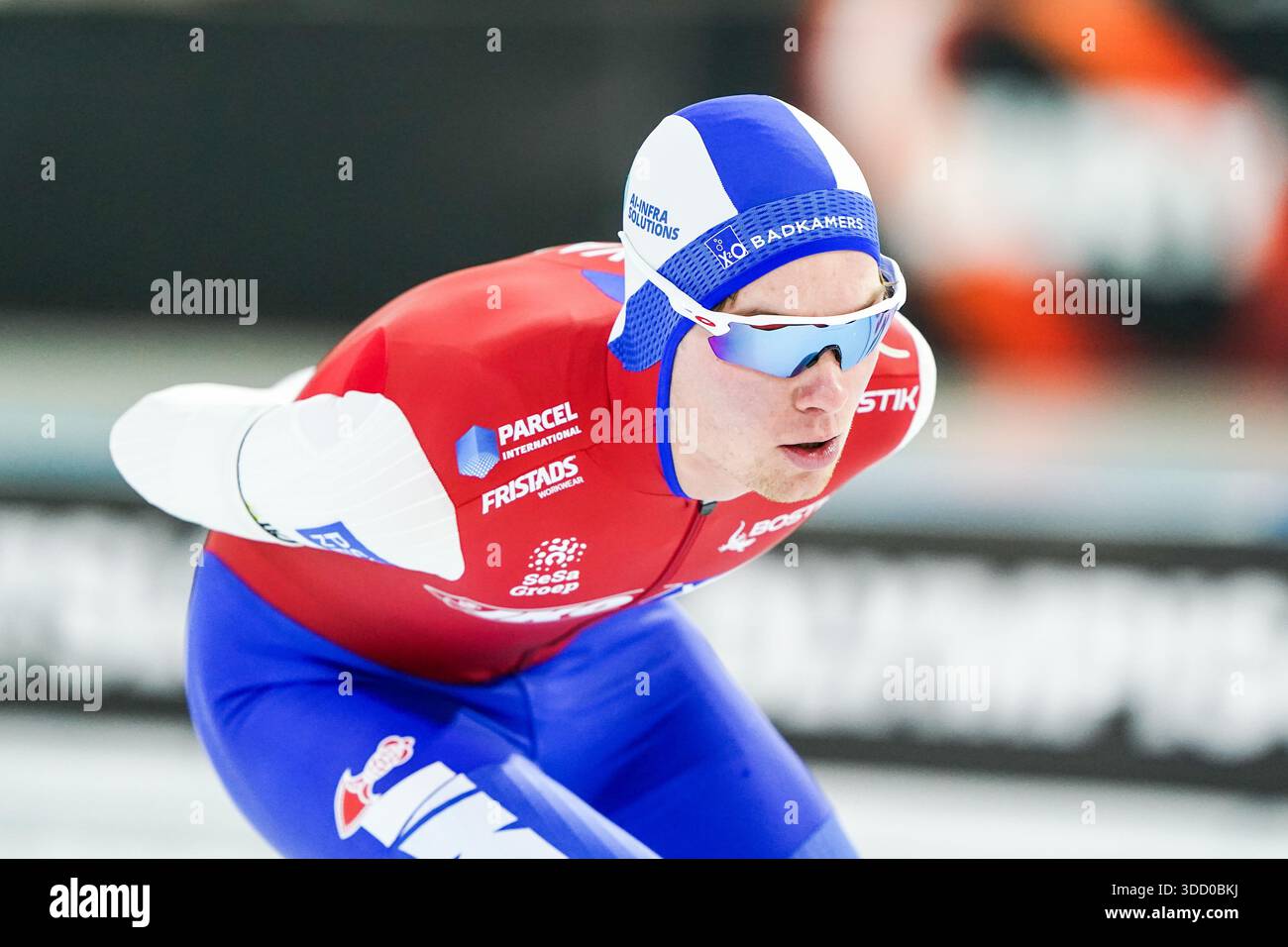 HEERENVEEN, NETHERLANDS - DECEMBER 26: Stijn van de Bunt of Team IKO ...