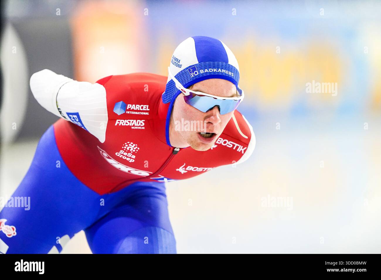 HEERENVEEN, NETHERLANDS - DECEMBER 26: Stijn van de Bunt of Team IKO ...
