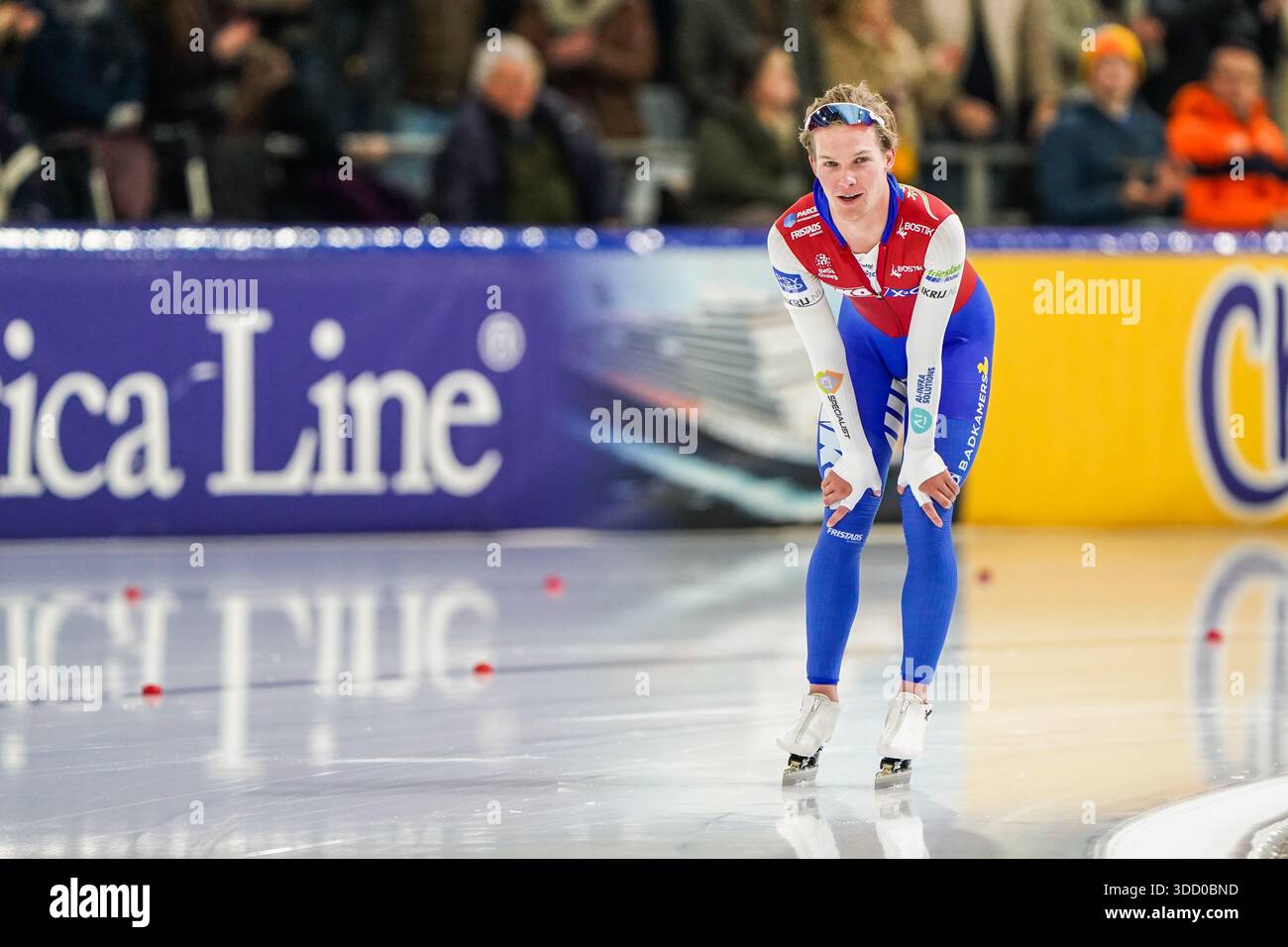 HEERENVEEN, NETHERLANDS - DECEMBER 26: Stijn van de Bunt of Team IKO ...