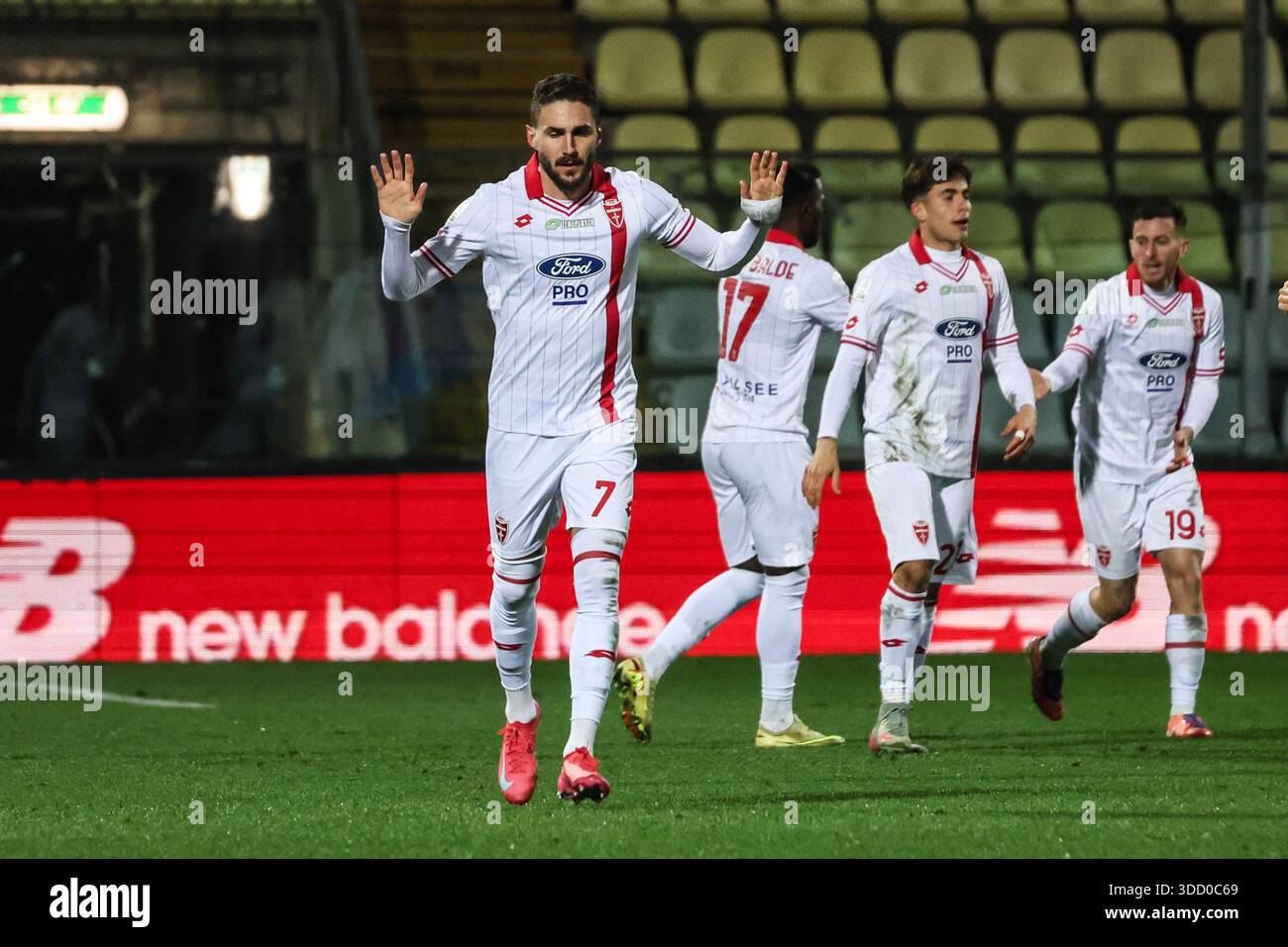 Paulo Azzi of Monza celebrates goal during the Serie B match between ...