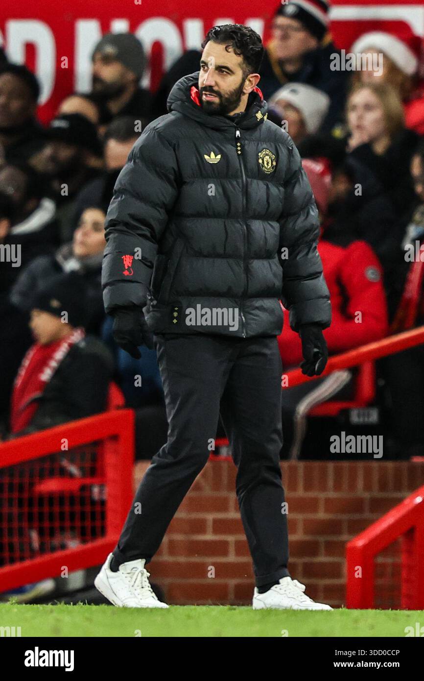 Ruben Amorim manager of Manchester United during the Premier League ...